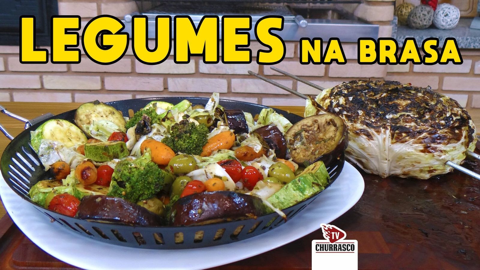 Como Fazer Legumes na Brasa - Tv Churrasco