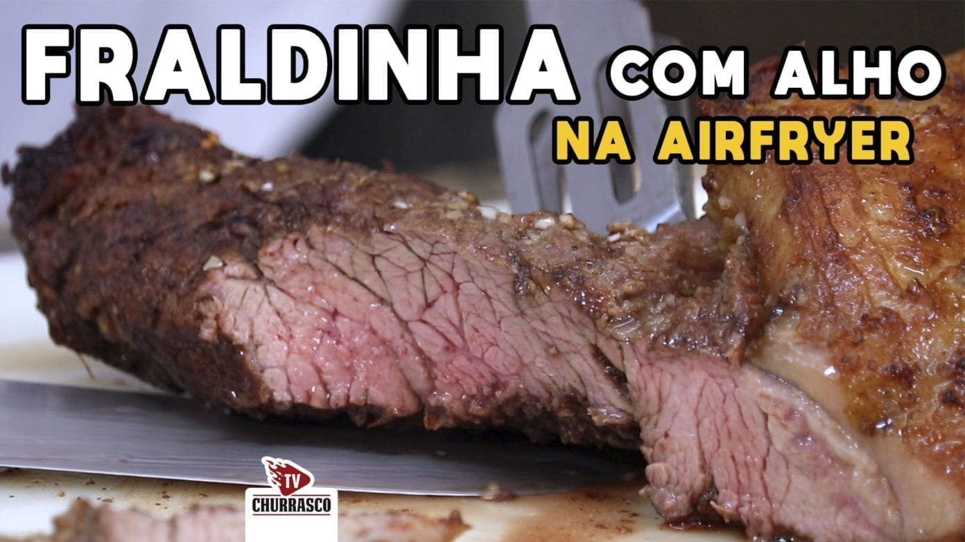 Receita de Fraldinha com Alho na Airfryer | TV Churrasco